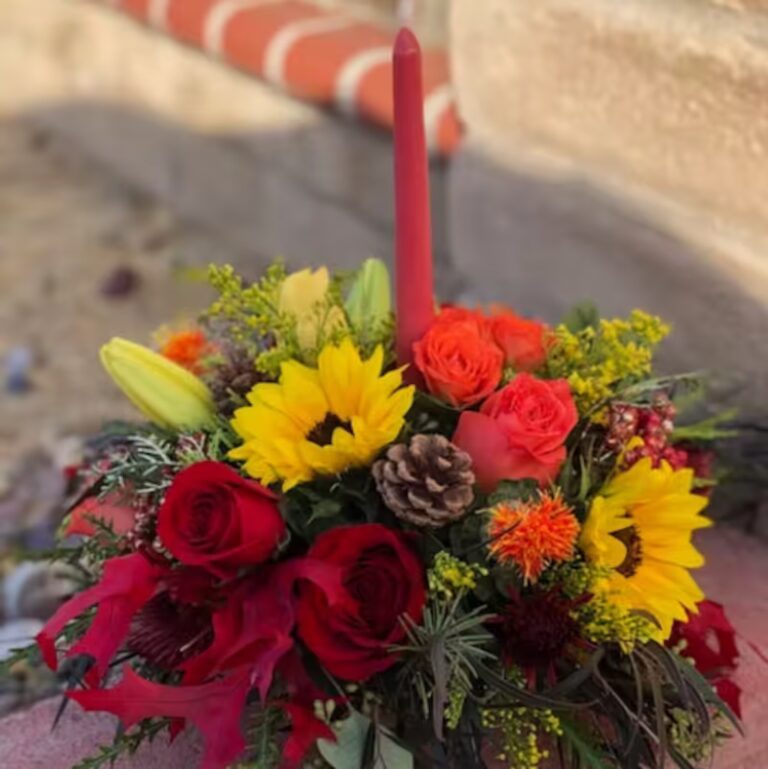 Small Fall Centerpiece - Christine's Floral Designs
